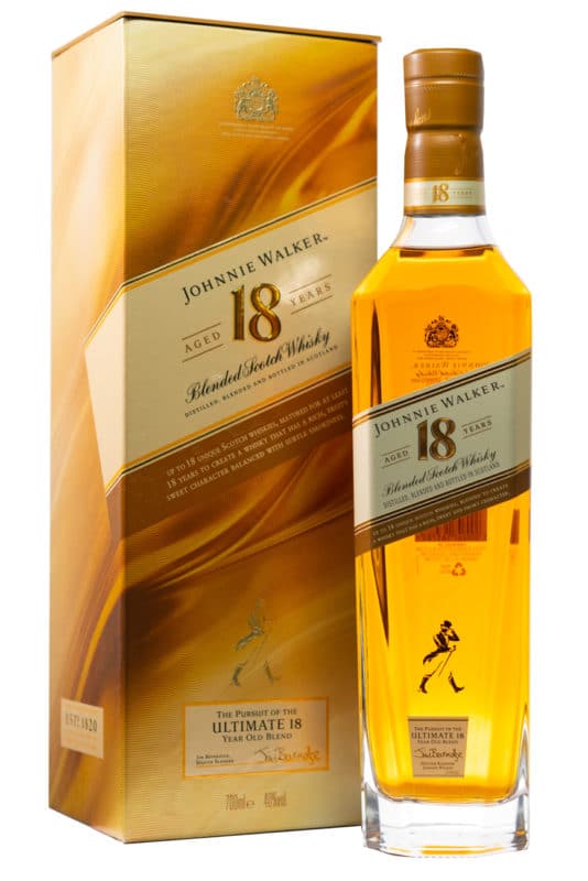 Johnnie Walker 18 Year Old Platinum Label Whisky 70cl | VIP Bottles