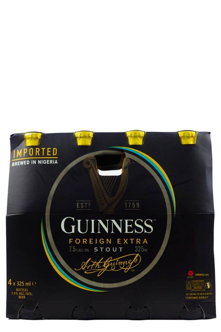 Guinness Nigerian Export Stout 24 x 33cl Case | VIP Bottles