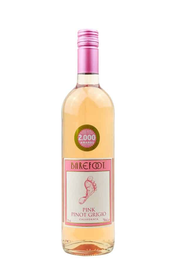 Barefoot Pink Pinot Grigio Wine 75cl | VIP Bottles
