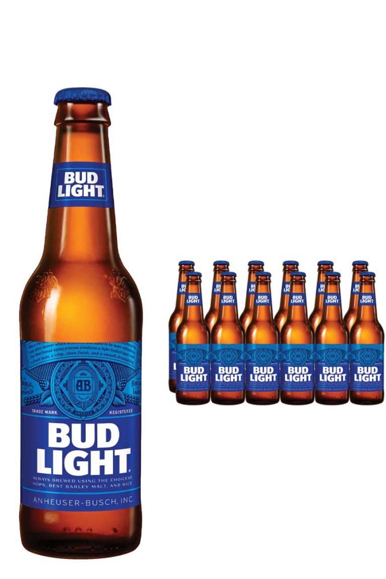 Bud Light Premium Lager 12 x 30cl Case | VIP Bottles