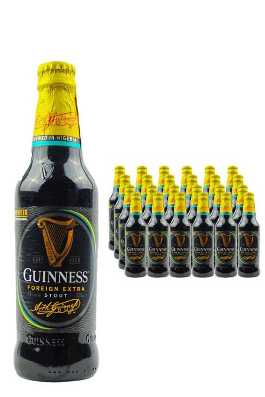 Guinness Nigerian Export Stout 24 x 325ml Case | VIP Bottles