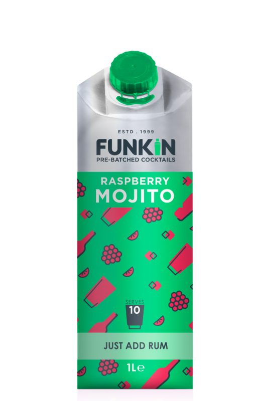 Funkin Raspberry Mojito Cocktail Mixer 1L | VIP Bottles
