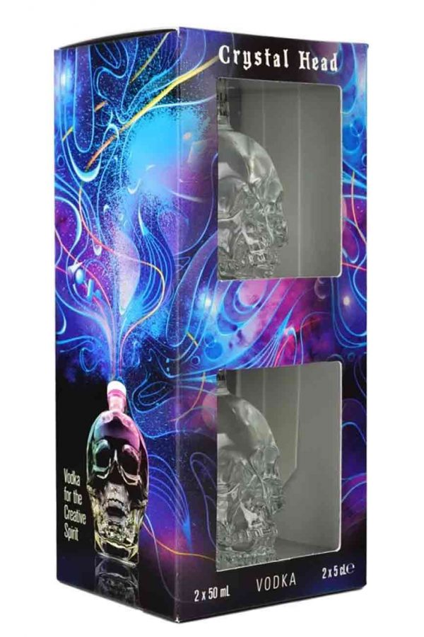 Crystal Head Vodka Gift Set 2 x 5cl | VIP Bottles