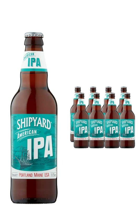Shipyard American IPA 8 x 500ml Case | VIP Bottles