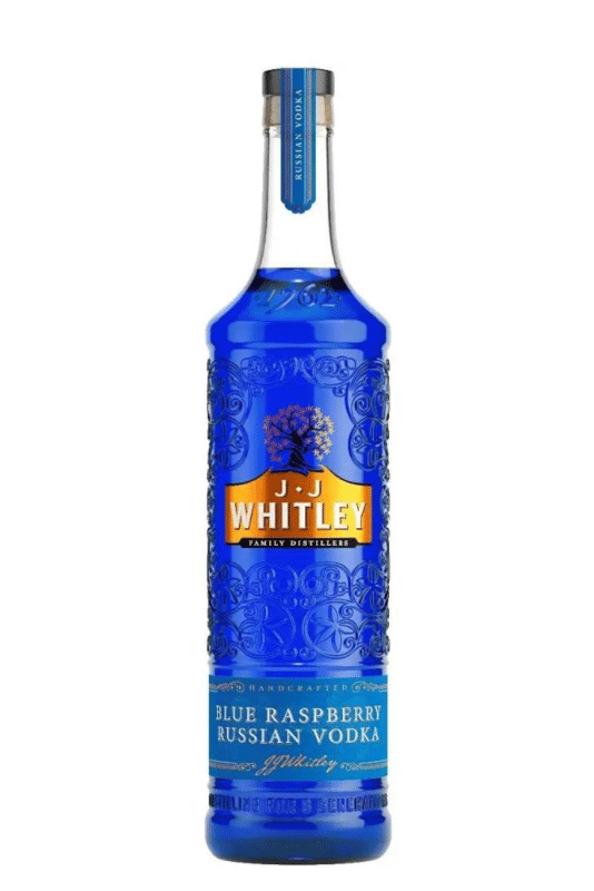 JJ Whitley Blue Raspberry Vodka 70cl | VIP Bottles