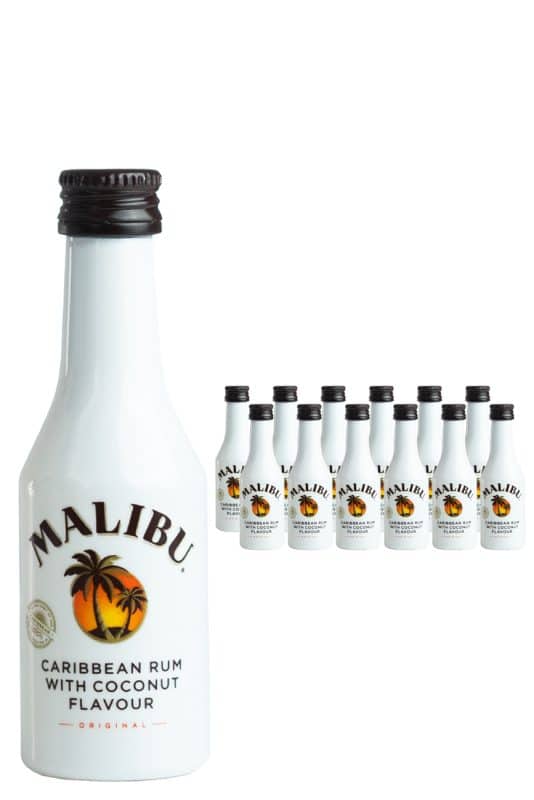 Malibu Rum 12 x 5cl Case | VIP Bottles