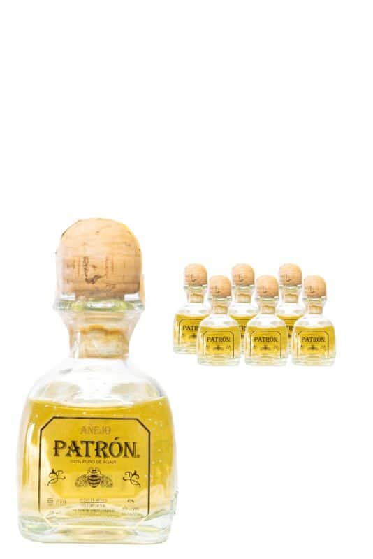 Patron Anejo Tequila 6 x 5cl Case | VIP Bottles