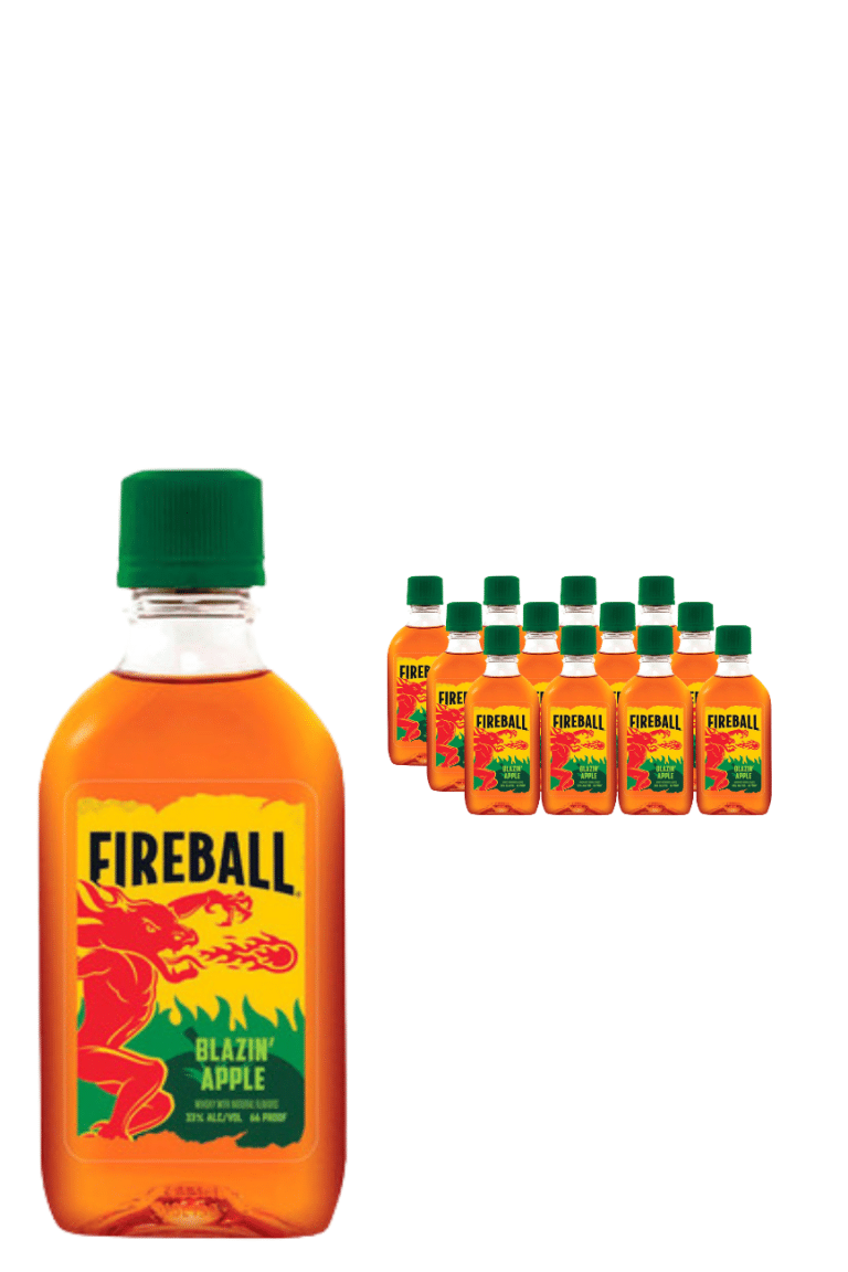 Fireball Blazin’ Apple Liqueur 10 x 5cl Case | VIP Bottles